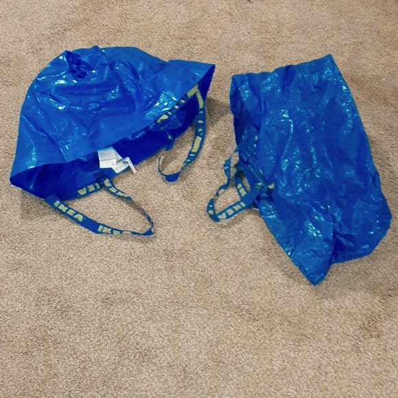 IKEA | Bags | Two Medium Ikea Frakta Bags | Poshmark